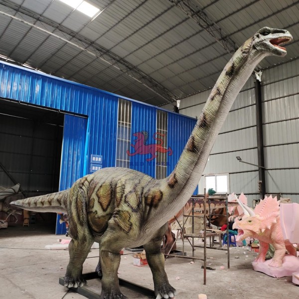 Quality Animatronic Realistic Dinosaur Brontosaurus For Entertainment Equipment for sale