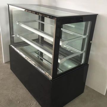 Quality Danfoss Compressor Customized Style Cake Display Freezer Dessert Showcase for sale