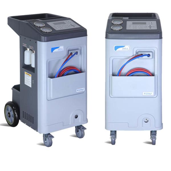 Quality Recharge Recycle Air Con AC Gas Recovery Machine A/C Service Station For R1234yf for sale