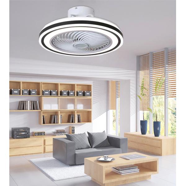 Quality 42inch Hanging Ceiling Fan With Light Retractable Fan Chandelier for sale