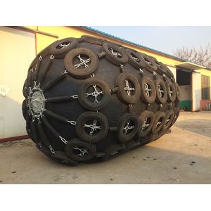 Quality D1350*L2500 Tugs Inflatable Rubber Fender 65% Rubber Content for sale