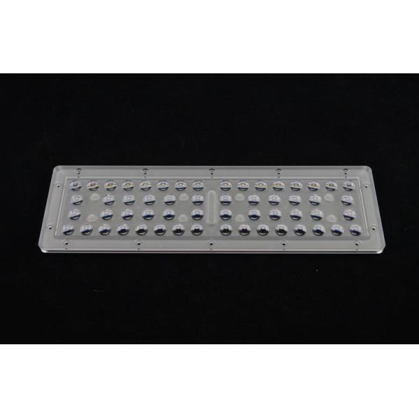 Quality 56W Optical Led Lens Array For SMD 3030 Street Lighting , 233*55*1.5mm PCB Size for sale