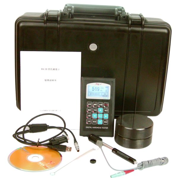 Quality LCD Display With Back - Light USB / RS232 Portable Leeb Hardness Tester RHL30 for sale