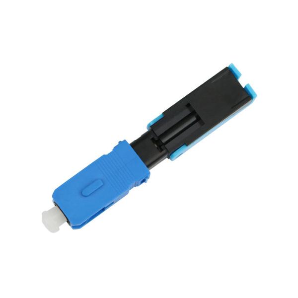 Quality Alligator clip, push-pull ring, SM, 50mm, for drop cable, vertical input, SC/UPC for sale