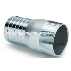 Quality Durable KC Nipple Galvanized Steel Hose Coupling Fluid Applications for sale