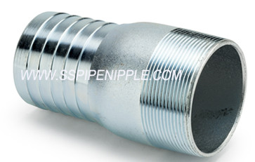 Quality Durable KC Nipple Galvanized Steel Hose Coupling Fluid Applications for sale
