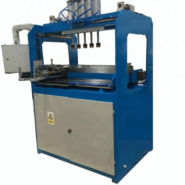 Quality Manual Radiator Plastic Tank Crimping Machine 850mm Max Core Size for sale