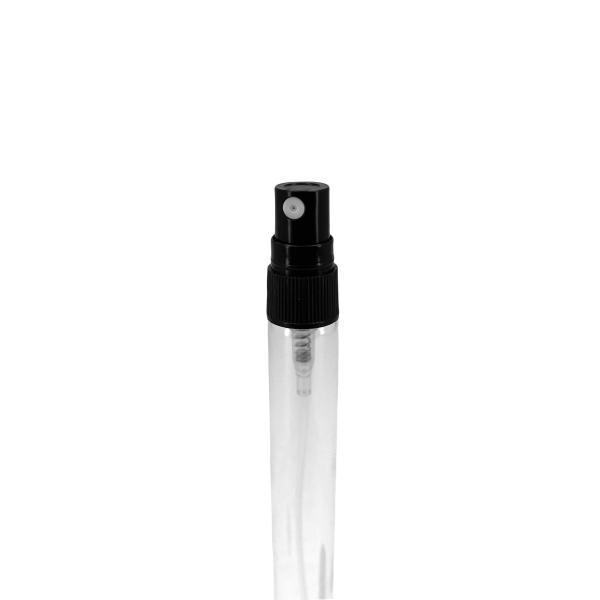 Quality Black Portable Small Glass Refillable Perfume Spray Bottle 2ml 3ml 5ml 10ml for sale