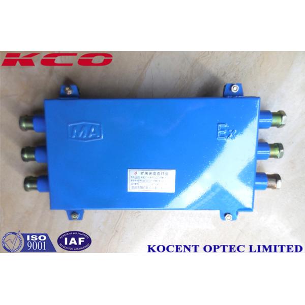 Quality Explosion Proof Fiber Optic Splice Closure with 6 Cable Ports and 48 Cores for Mine Fields for sale