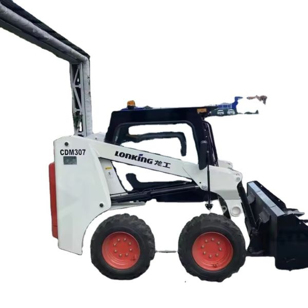 Quality JC65G JC65GH Manual Skid Steer Loader Dual for Home Construction and 4-Wheel-Driving for sale