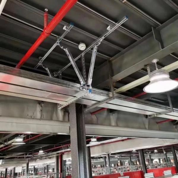 Quality 10 Ft UL Rated Seismic Bracing System For NEC Compliant Cable Trays for sale