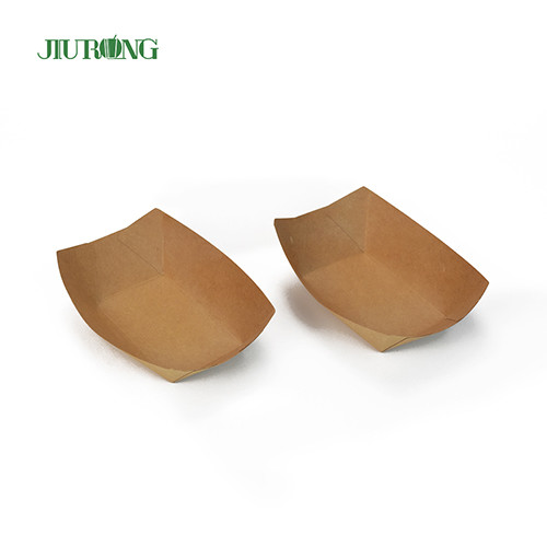 Quality Recyclable Biodegradable Paper Container 85*50*45mm Corrugated Kraft for sale
