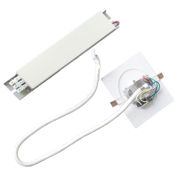 Quality Custom IP45 Non Maintained 1W LED Rechargeable Emergency Lamp PC Plate for sale