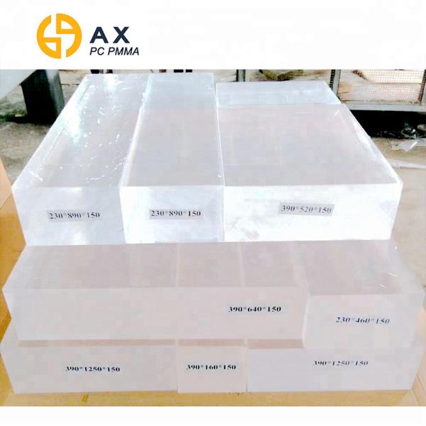 Quality TUV Clear 50mm Plexiglass Acrylic Sheet for sale