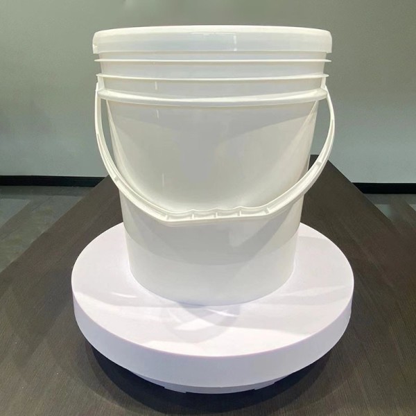 Quality Personalized Round Plastic Paint Bucket with Snap On Lids for sale