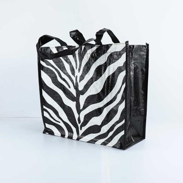 Quality Full Color Polypropylene Woven Bags Shoes Recycled Woven Bag Laminated for sale