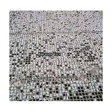 Quality 65Mn Wire Mesh Vibrating Screen , machine weaving crusher screen mesh for sale