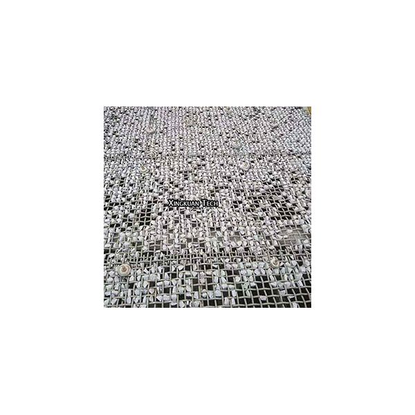 Quality 65Mn Wire Mesh Vibrating Screen , machine weaving crusher screen mesh for sale