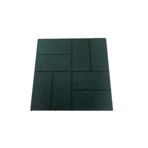 Quality Outdoor Rubber Floor Lightweight Playground Rubber Tiles 15mm 20mm 25mm 30mm for sale