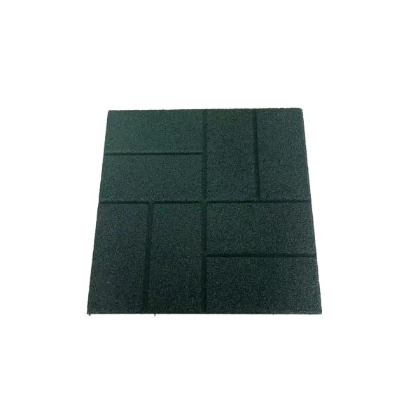 Quality Playground Tiles Outdoor Rubber Flooring Lightweight 15mm - 50mm 1.0g/cm3 for sale