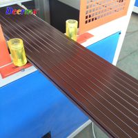 Quality Double-Screw WPC Decking Production Machine Line with Output and 22 1 Screw L/D for sale