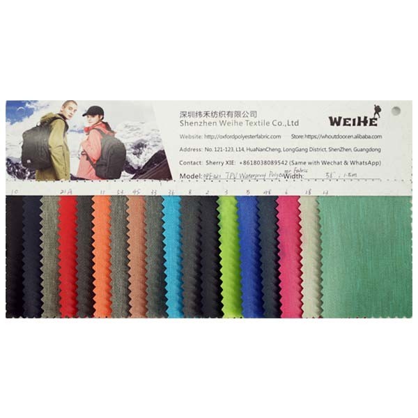 Quality TPU Coating 600D 100% Polyester Waterproof Durable Fabric For Backpack for sale