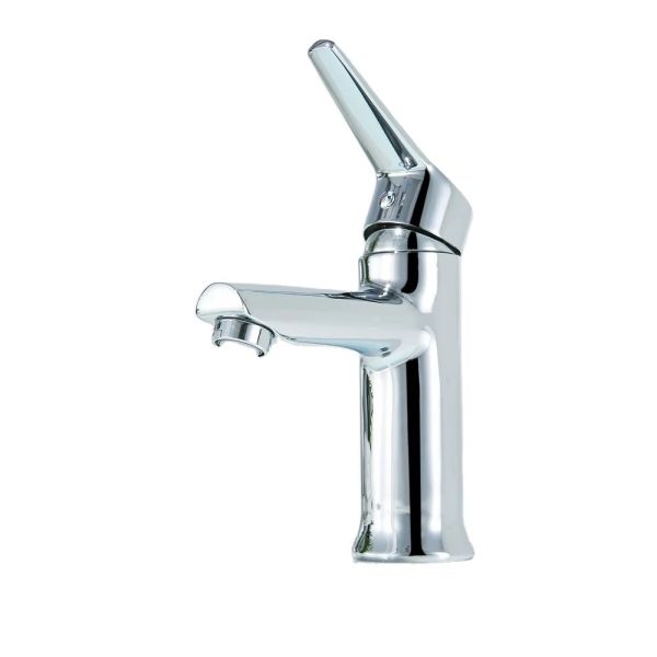 Quality Lizhen-Hwa.Eng Zinc Alloy Single Hole Hot And Cold Wash Basin Faucet for Installation for sale