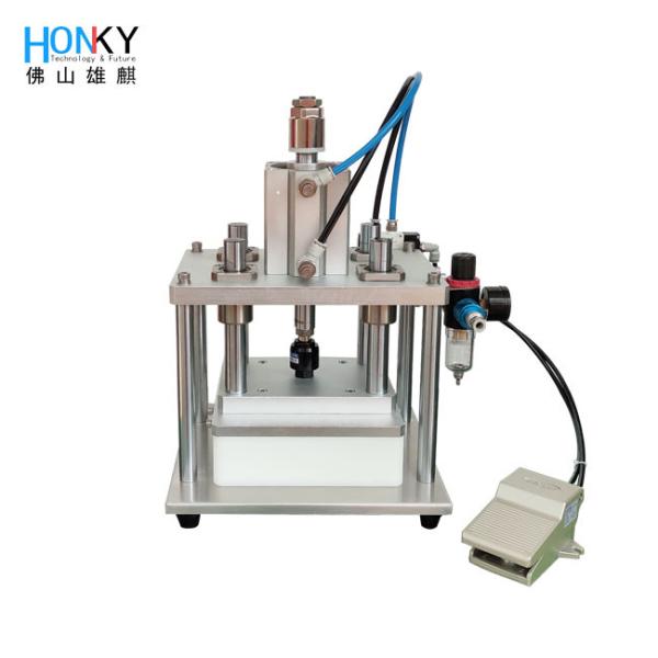 Quality 3600 BPH Desktop Type Bottle Cap Sealing Machine Cap Crimping Machine 1230*780 for sale