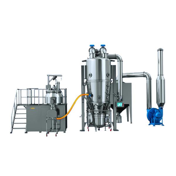 Quality Chemical Solid Drinks Granulating Machine Fluid Bed Dryer Granulator for sale