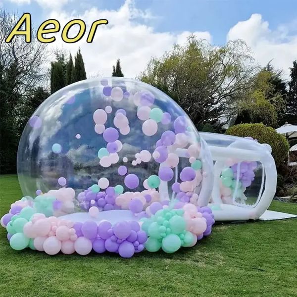 Quality Inflatable Bubble Tent Pvc Clear Tent Outdoor Wedding Party Commercial Inflatable Bubble Tent House for sale