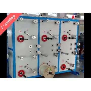 Quality SGS 4 Bobbin Head Wire Pay Off Machine Fiber Optic Cable Machine for sale
