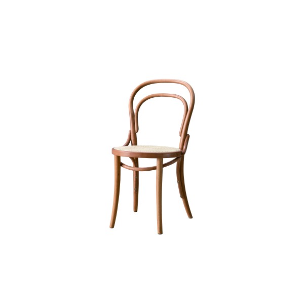 Quality Rattan Seat Beech H86cm Thonet Vienna Cafe Chair High Pressure Steam for sale