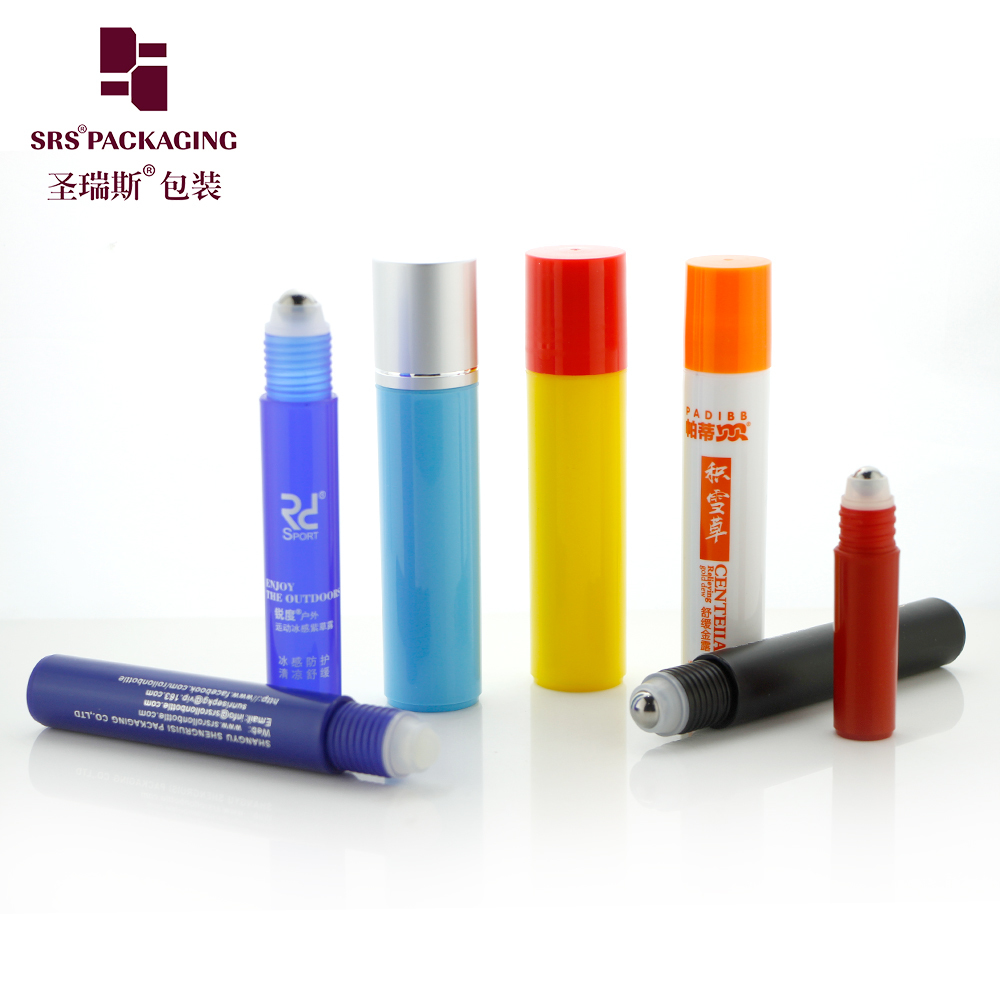 Quality RPP RPA 2ml ~ 35ml PP PCR Plastic Roller Ball Roll On Bottle With Plastic for sale