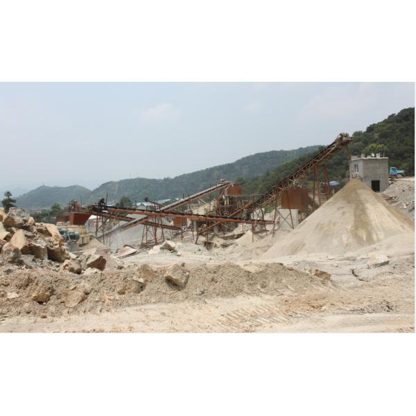 Quality Basalt Limestone Quartz Aggregate Production Line Low Noise for sale