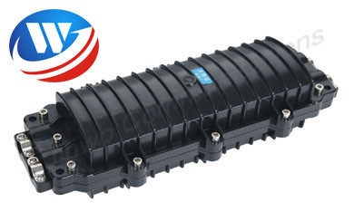 Quality 2 In 2 Out 96 Ports Fiber Optic Closure Horizontal Optical Fibre Cable Joint Closure for sale