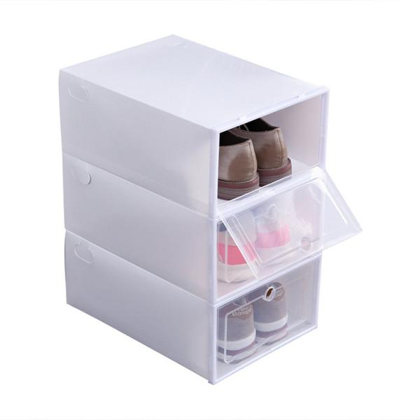 Quality Moistureproof Shoes Storage Organizer , Detachable Stackable Plastic Shoe for sale
