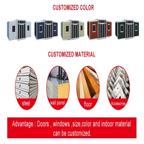 Quality Australian Luxury Portable Prefabricated Expandable Container Cabin Hotel 20ft for sale