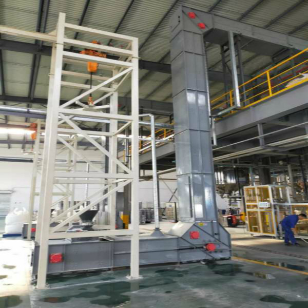 Quality SUS304 Vertical Transport Chain Type Bucket Elevators For Potato Chips for sale
