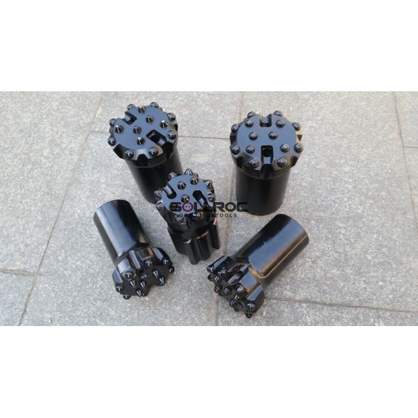 Quality Top Hammer Drilling Tools T45 76mm 89mm 102mm Button Bit For Bench Drilling for sale