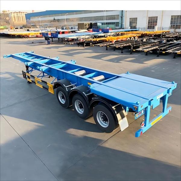 Quality High Quality Heavy Load Capacity Trailer Skeleton Parts Container Transportation for sale