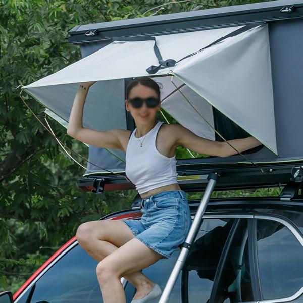 Quality Customizable Quick Automatic Opening Large Roof Top Tent For 3-4 Person for sale