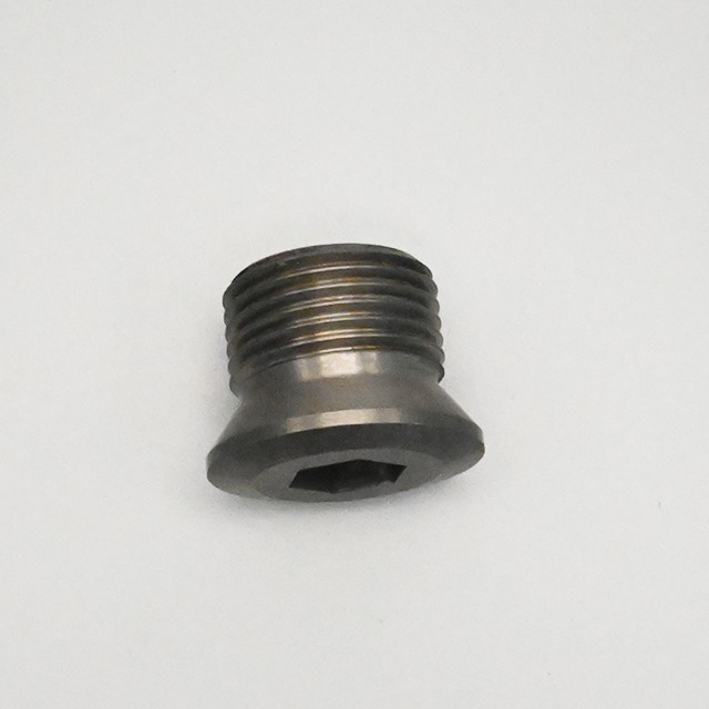 Quality Custom Cemented Tungsten Carbide Alloy Spiral Thread Inner Hexagonal Head Water for sale