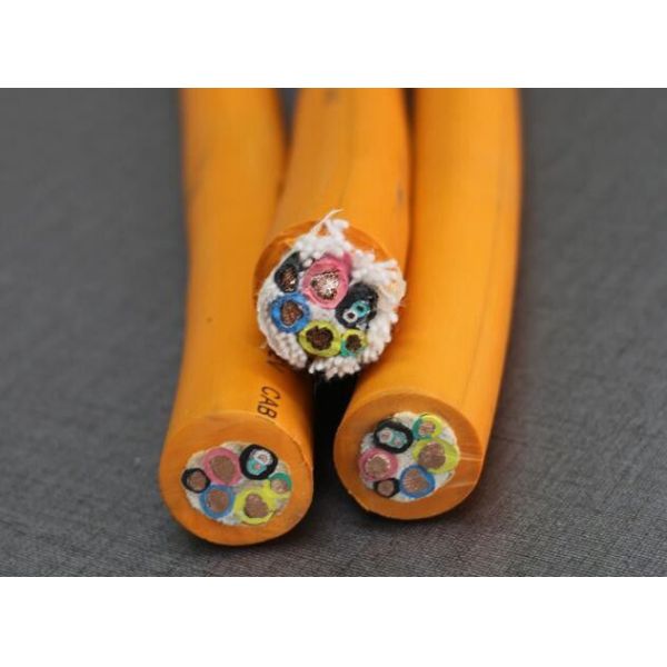 Quality Custom Bare Copper Stranded EV Charging Cable with EVI-2 Insulation and EVM-1 for sale
