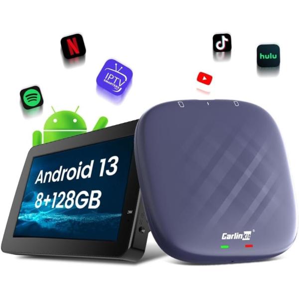 Quality Wireless Carplay Android Auto AI Box 8GB 128G 8 Core Carlinkit Carplay Ai Box for sale