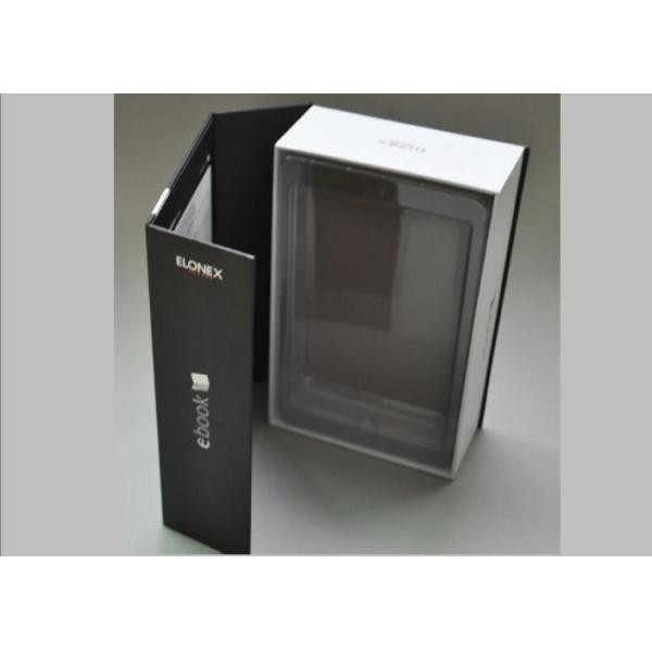 Quality Embossing / UV Coating Rigid Gift Boxes, Rigid Board Gift Box for Electronics Packaging for sale