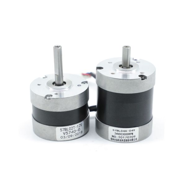 Quality 8  Wire Brushless Permanent Magnet Motor NEMA 23  24v 70W 0.22nm 57BL04A 049 for sale