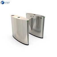 Quality Flap Barrier Gate with 1200*300*980 Mm Dimension and 30-40 People/minute Transit for sale