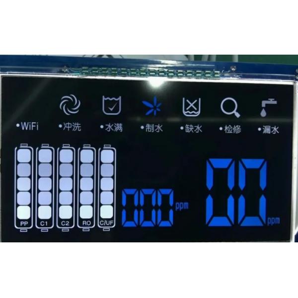Quality Customize Glass LCD Display Module Vatn Tn Htn Va Temperature Segment LCD for sale