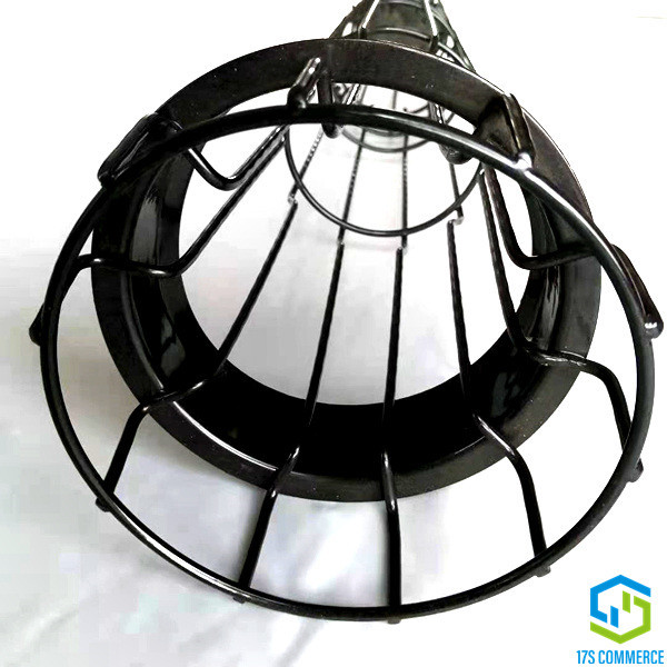 Quality Enlarged Ring Top Cap Carbon Steel Star Filter Cages for sale