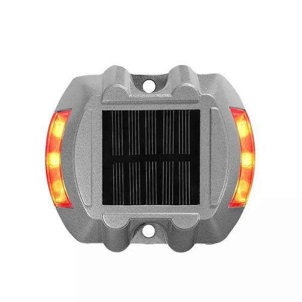 Quality Tempered Aluminum Solar Road Studs Embedded Cat Eye Marker Blinker Road LED Stud for sale